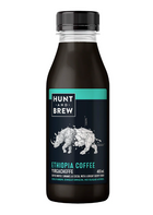 Ethiopia BLACK Cold Brew Coffee 8 x 400mL CARTON Hunt & Brew (Pre Orde ...