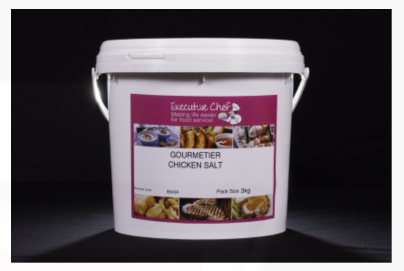 Chicken Salt Gourmetier Gluten Free 3kg Tub Executive Chef – Evoo ...