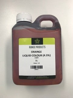 Orange Food Colouring (Liquid) 1L Bottle Pillar Box – Evoo Quality Foods