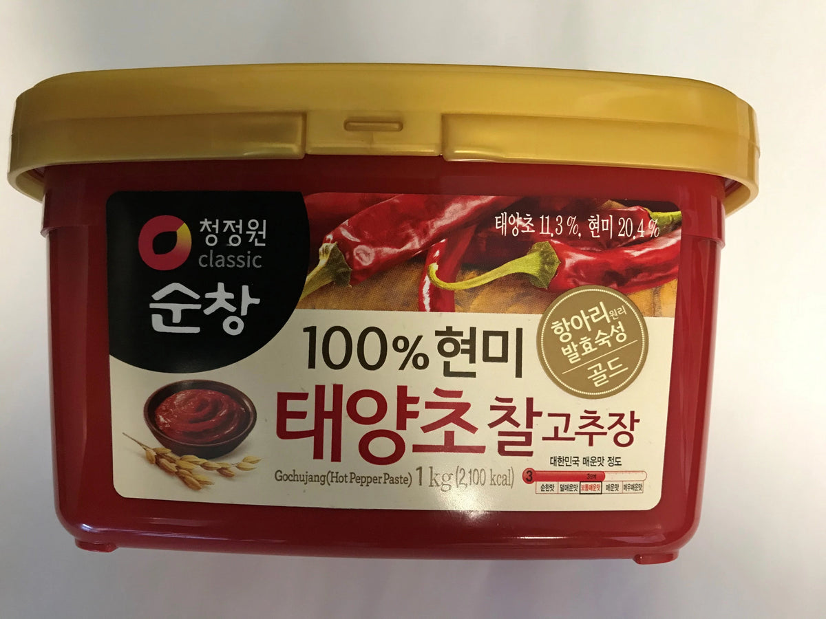 Hot Chilli Paste Korean 1kg Tub Gochujang – Evoo Quality Foods