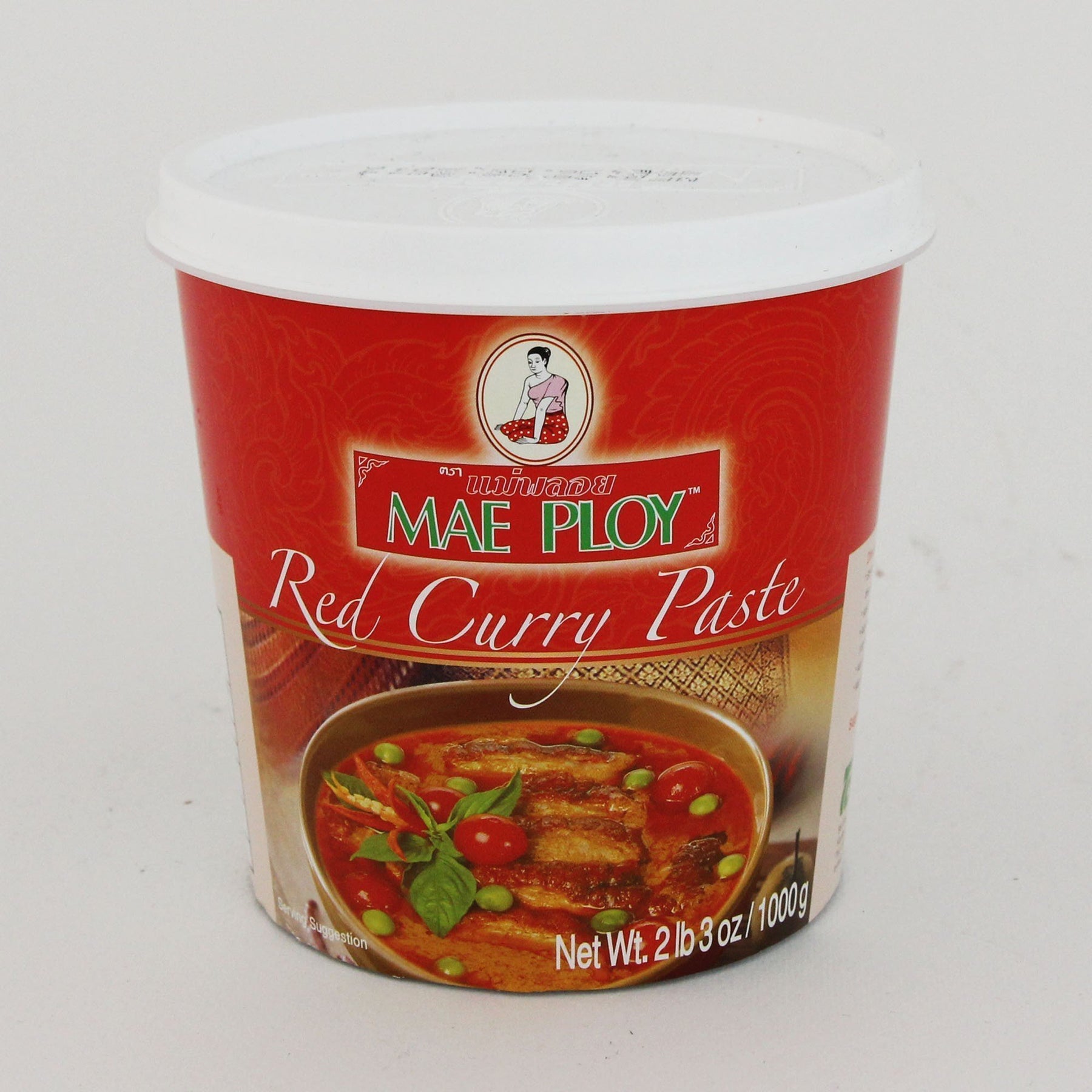 Red Curry Paste 1kg Tub Maeploy – Evoo Quality Foods